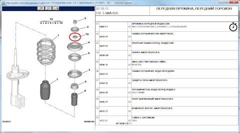 503615 Гайка Peugeot Citroen | Запчасти на DRIVE2