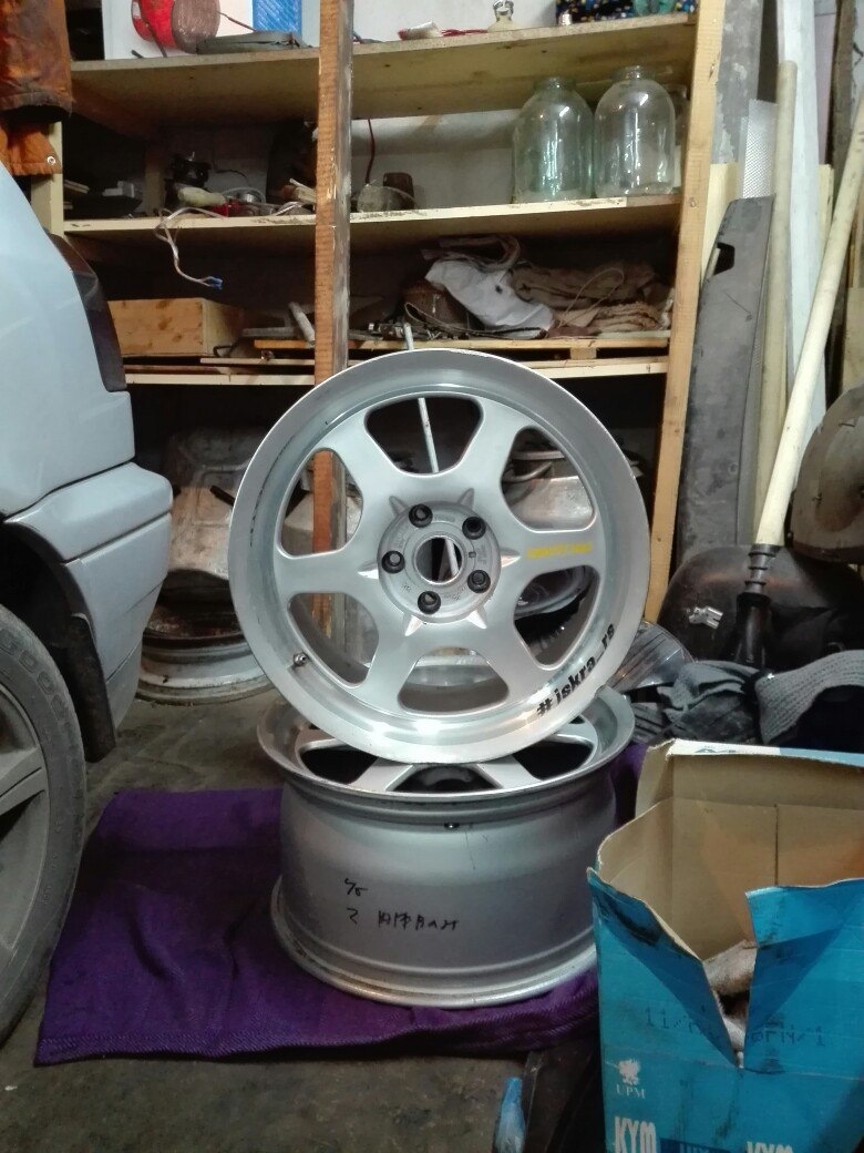 Rays Volk Daytona GTP — Hyundai Elantra (4G), 1,6 л, 2008 года ...