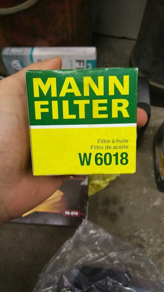 W6018 Масляный фильтр MANN FILTER | Запчасти на DRIVE2