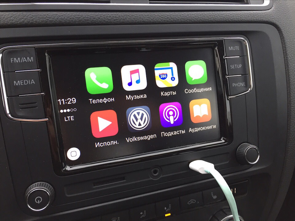 Rcd 330 установка carplay