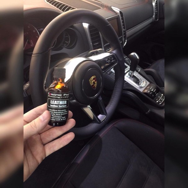 Защита Porsche с применением Ceramic Pro в детейлинг центре Автоблеск ...