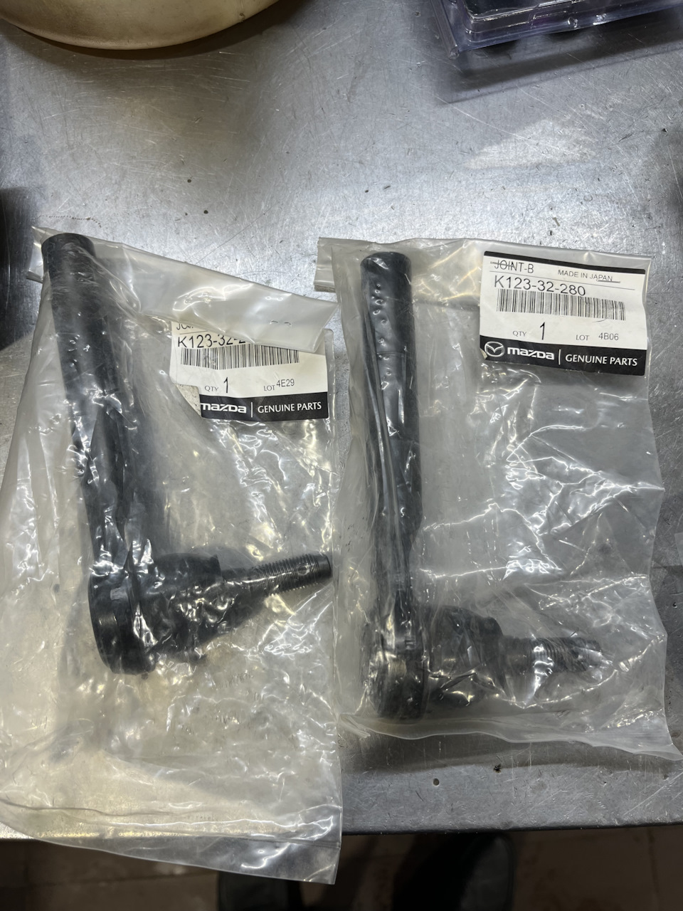 K12332280 Наконечник рулевой Mazda | Запчасти на DRIVE2