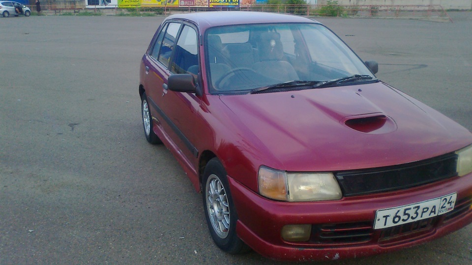 Бортжурнал Toyota Starlet 4e-4wd-AT