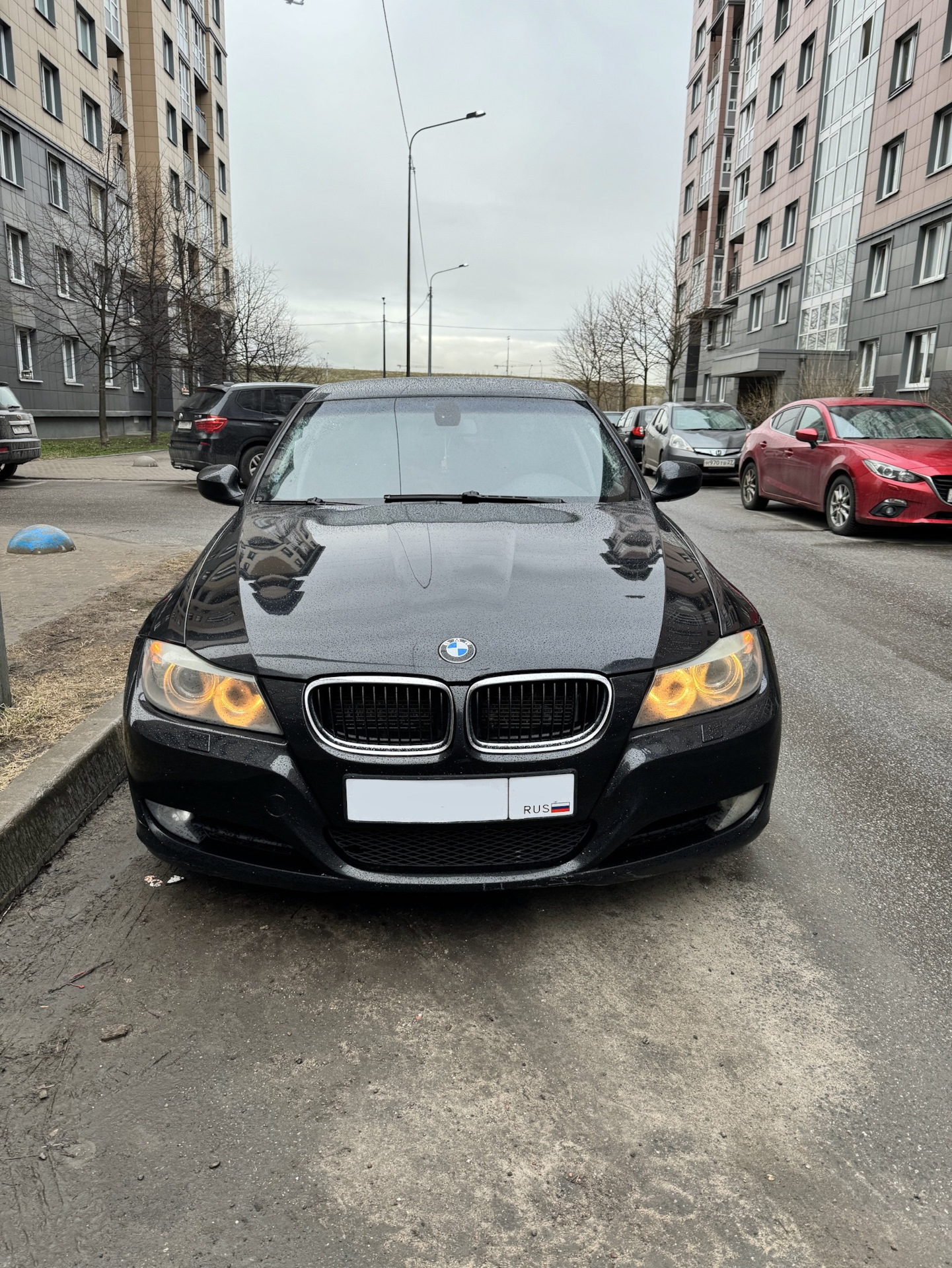 LED в ангельские глазки BMW E90 — BMW 3 series (E90), 2 л, 2010 года | стайлинг | DRIVE2