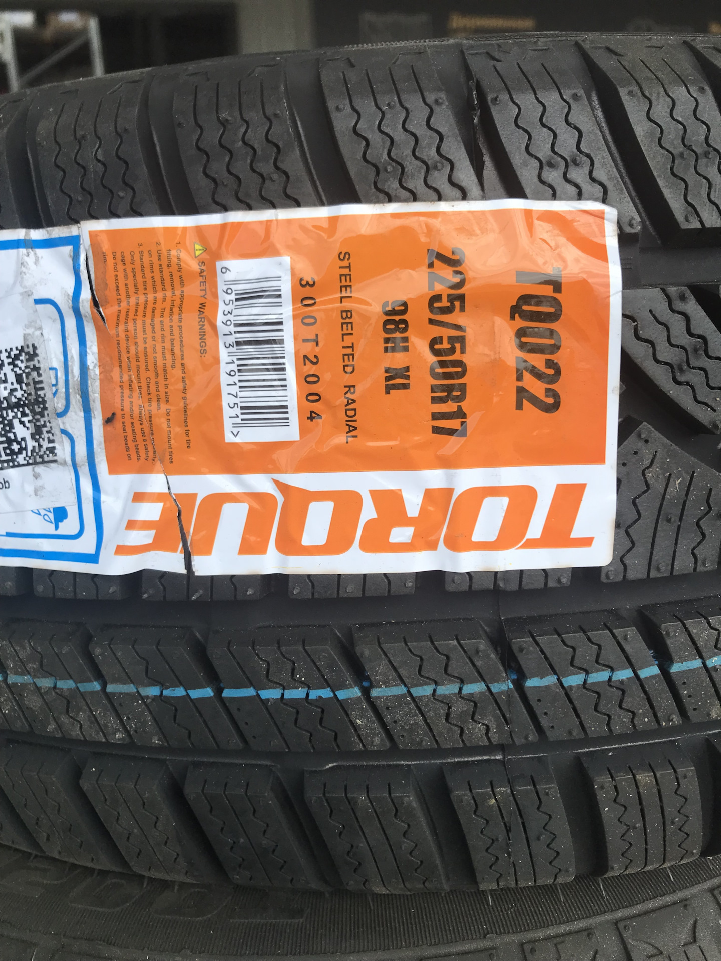 Зимние шины Torque TQ022 225/50 R17 спустя сезон — Ford Mondeo IV, 2,3 ...