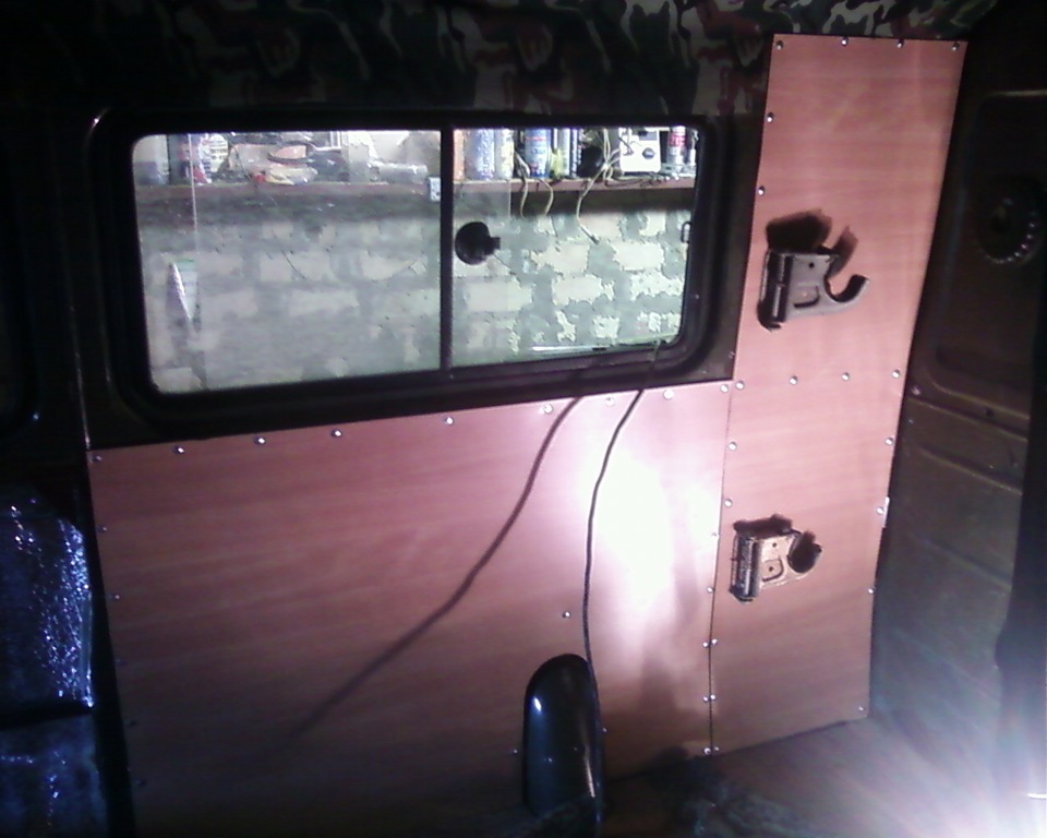 Обшивка салона — начало — УАЗ 3962, 2,9 л, 2001 года | стайлинг | DRIVE2