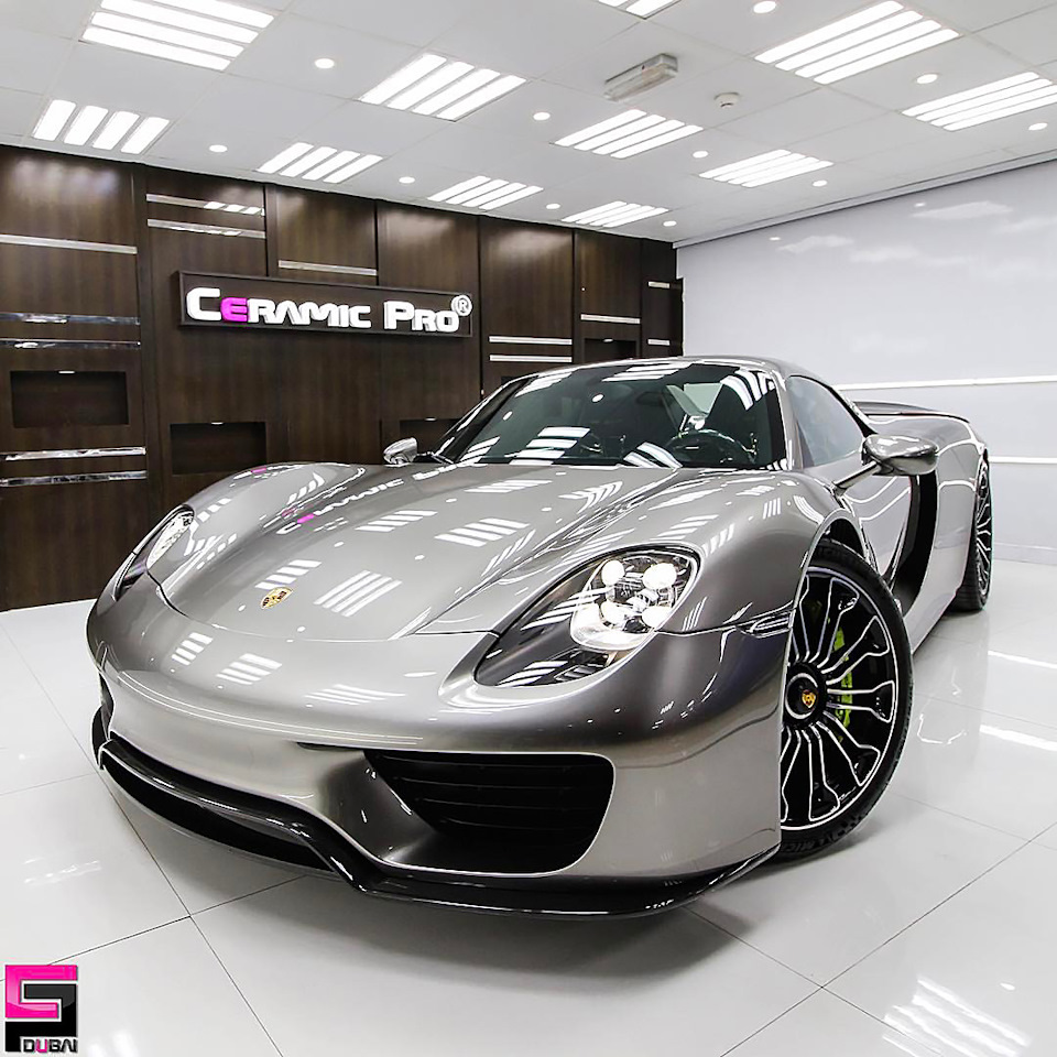 Лидер нанокерамических покрытий Ceramic Pro выбран для защиты Porsche 918 — CeramicPro Ural на ...