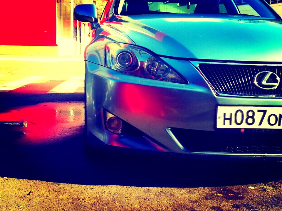 Заглушки противотуманок в бампере! Номера деталей. — Lexus IS II, 2,5 л ...