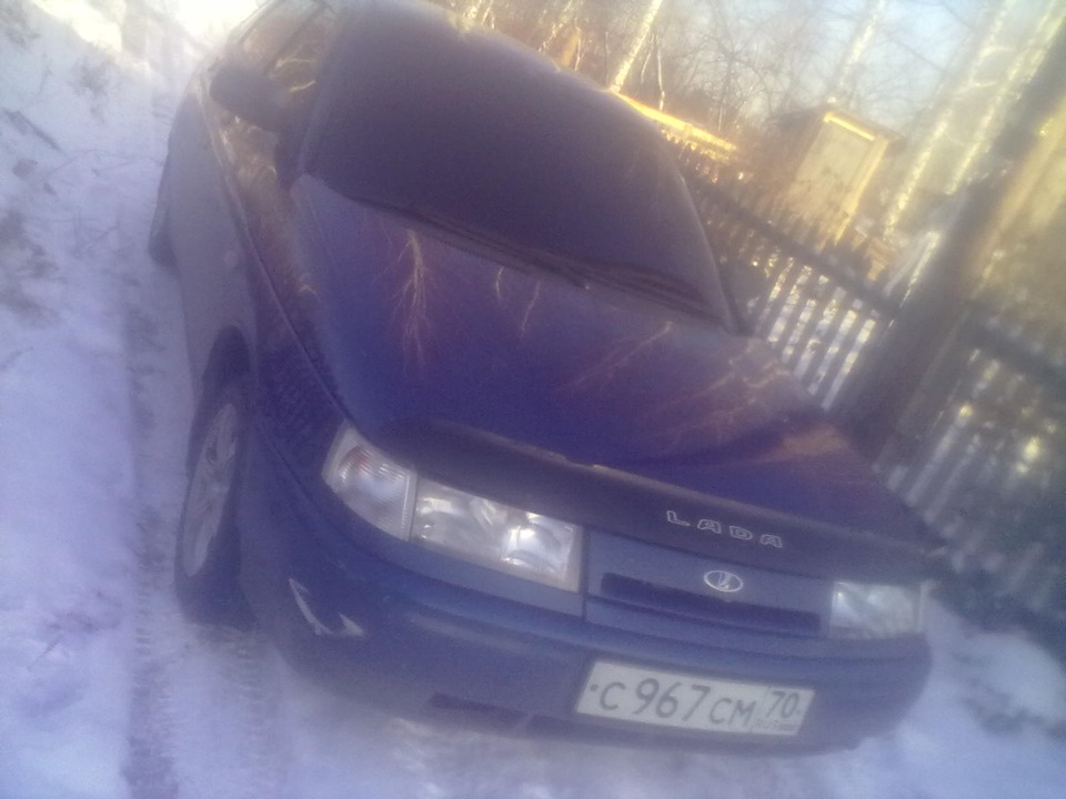 Пара зимних фото) — Lada 21120, 1,5 л, 2003 года | фотография | DRIVE2