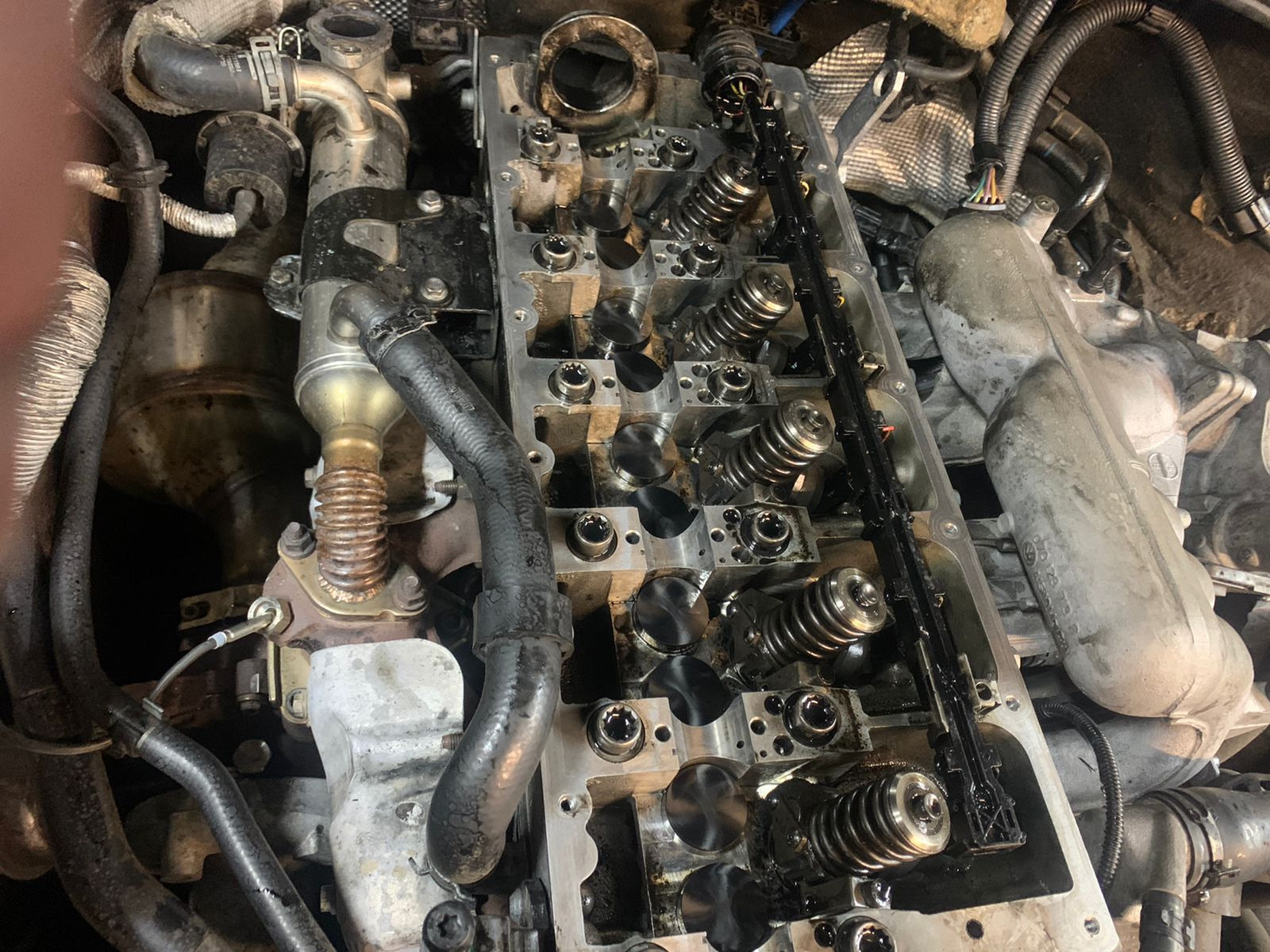 Замена МК и распредвала — Volkswagen Touareg (1G), 2,5 л, 2008 года ...