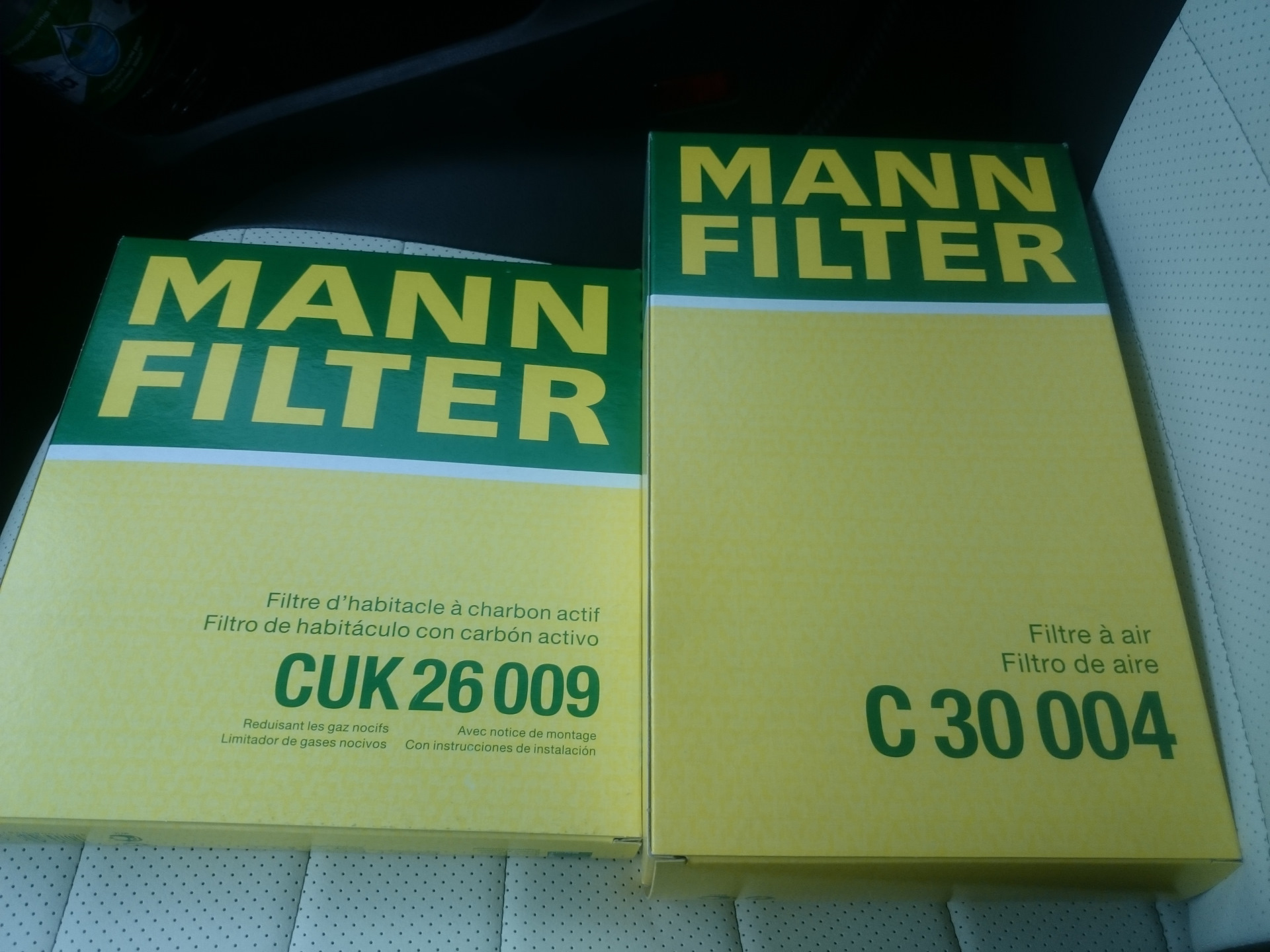 Фильтра. Купил своей Акулке новые фильтра. — Skoda Octavia A7 Mk3, 2 л, 2013 года | расходники ...