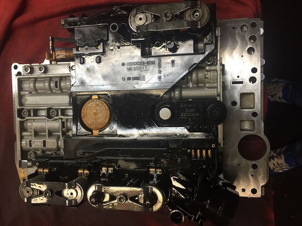 ТО АКПП 722.6 w211-----> замена соленоида — Mercedes-Benz E-Class (W211 ...
