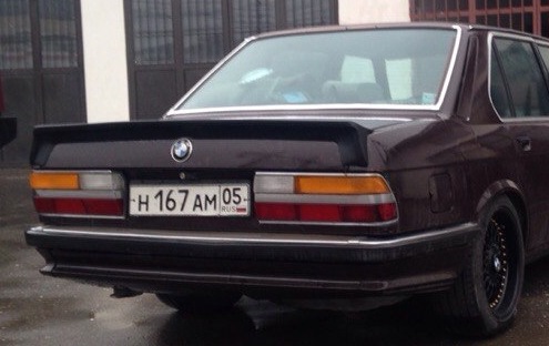 Zender продам + спойлер — Сообщество «BMW E28 Club» на DRIVE2