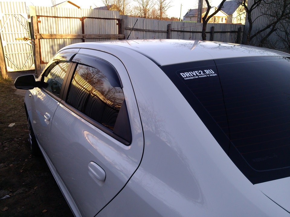 Наклейка драйв 2 — Chevrolet Cobalt (2G), 1,5 л, 2014 года | стайлинг ...