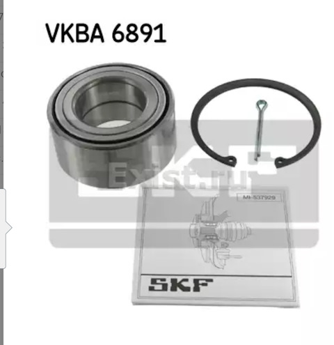 VKBA6891 Комплект подшипника ступицы колеса SKF | Запчасти на DRIVE2