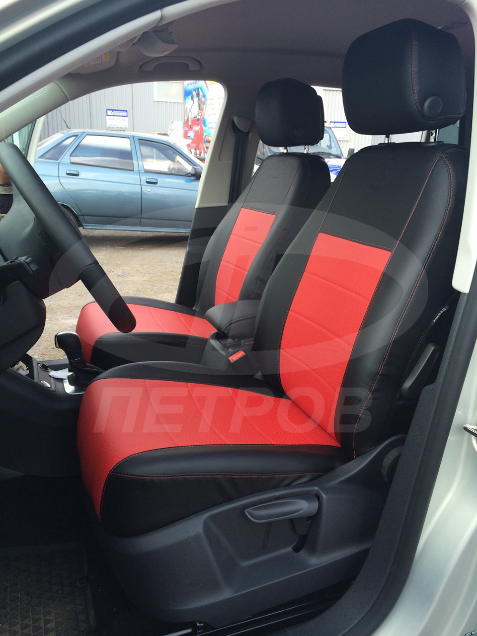 🚘 Автомобильные чехлы на VW TIGUAN (с 2012 г.в.) из экокожи ...