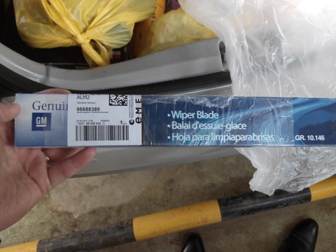 96688389 Щетка стеклоочистителя GM | Запчасти на DRIVE2