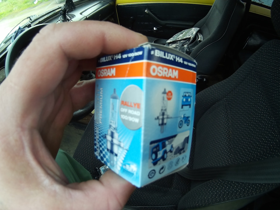 OSRAM BILUX H4 RALLYE OFF ROAD для нашей Нивы — Lada 4x4 3D, 1,6 л ...