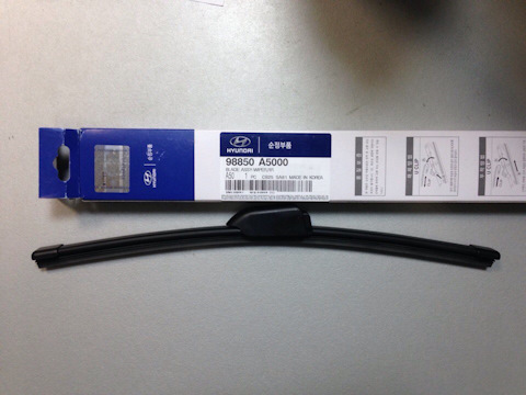 98850A5000 ЩЕТКА СТЕКЛООЧИСТИТЕЛЯ ДЛЯ ЛЕГКОВЫХ АВТОМОБИЛЕЙ ТОРГОВОЙ ...