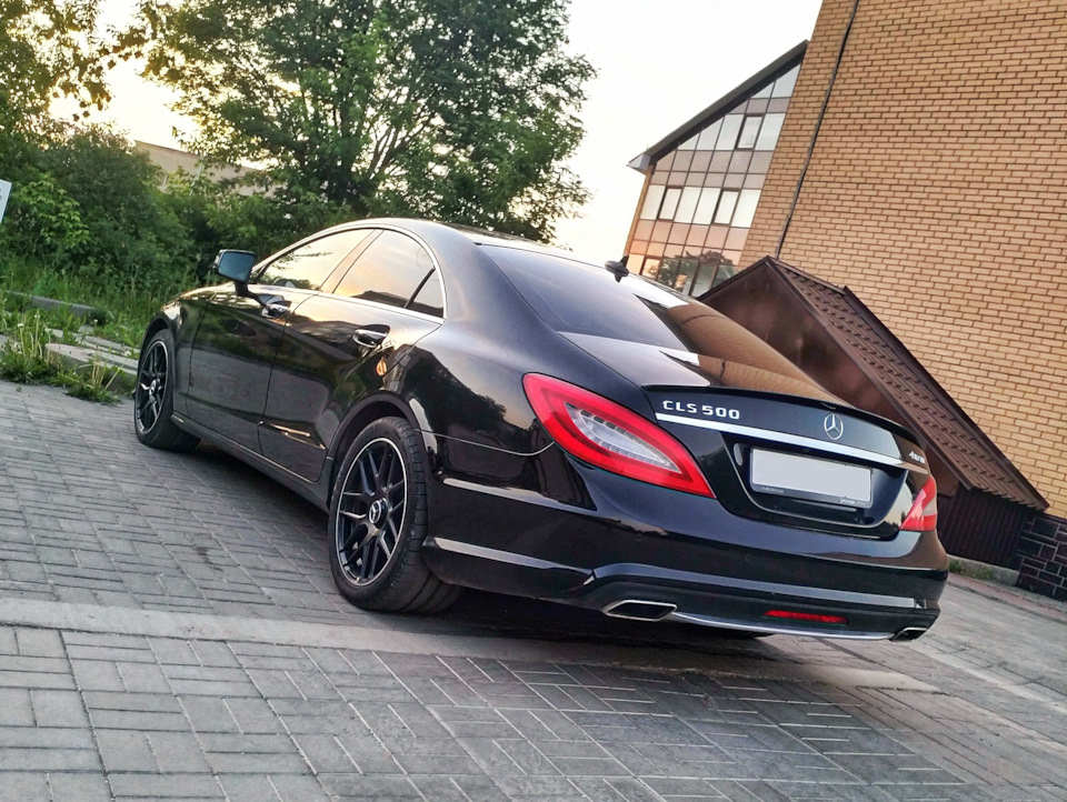 Диффузор и насадки выхлопа BRABUS — Mercedes-Benz CLS (C218), 4,7 л ...
