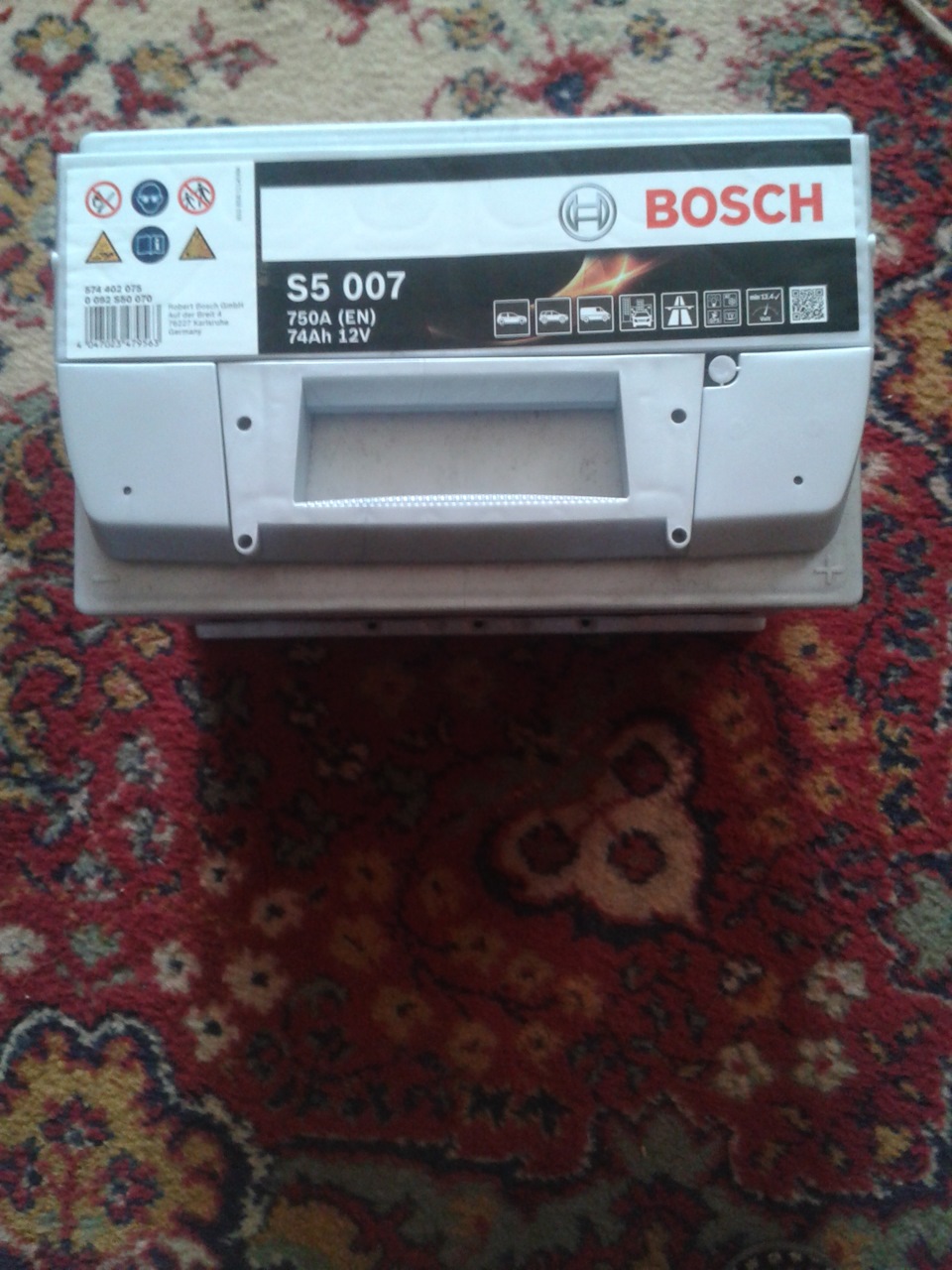 новый Акб Bosch — Mazda 626 II (GC), 2 л, 1986 года | другое | DRIVE2