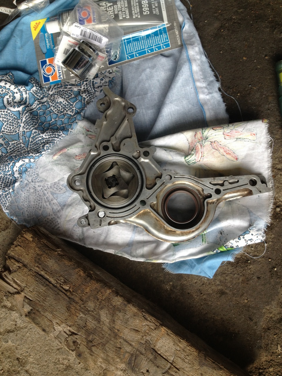 Двигатель Часть2 — Toyota Corolla (100), 1,5 л, 1992 года | своими ...