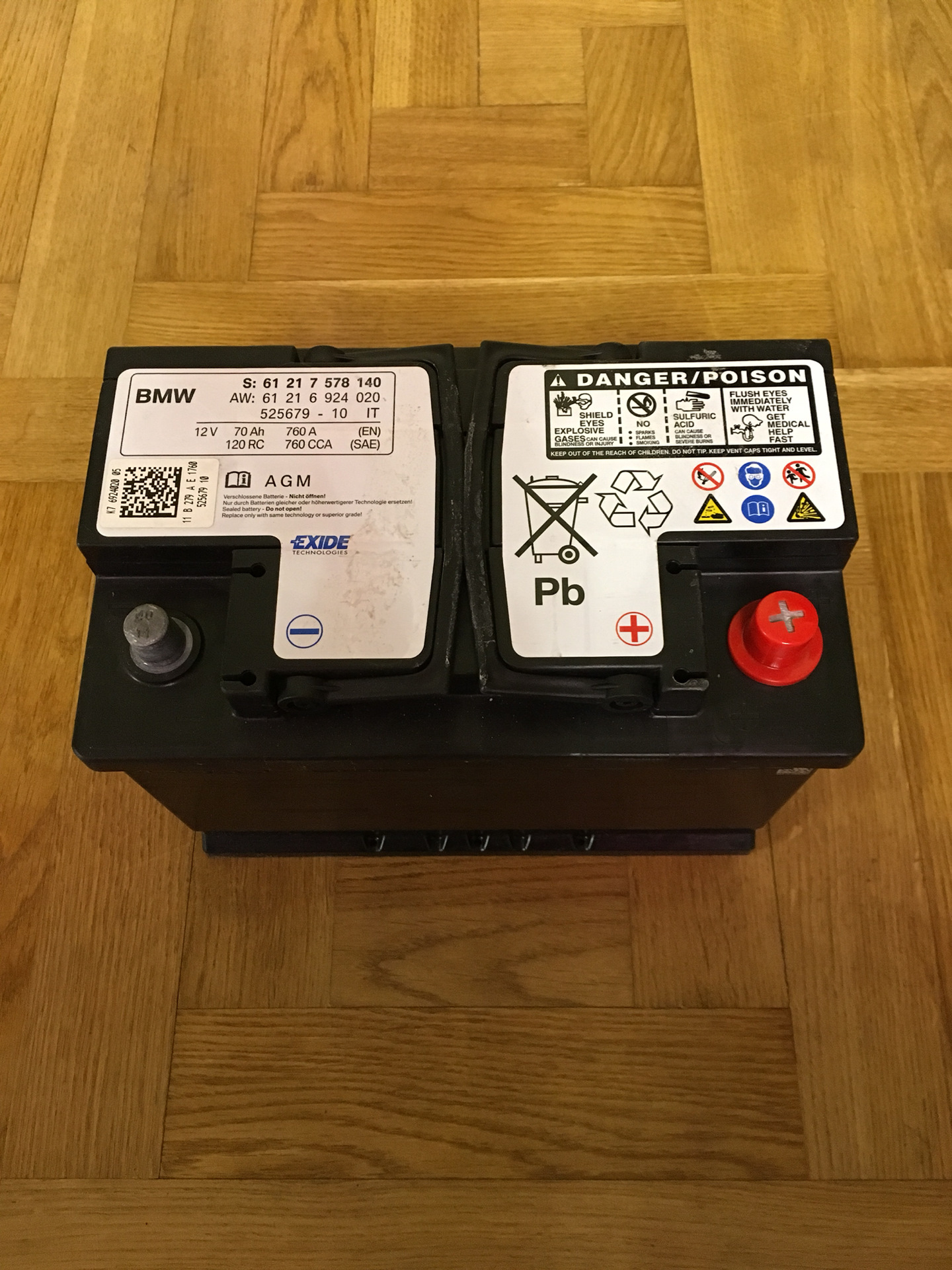 АКБ — BMW 3 series (E90), 2 л, 2011 года | электроника | DRIVE2