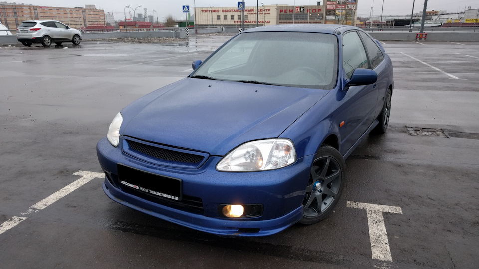 Honda Civic Coupe (6G) 1.6 бензиновый 1996 | EJ8 Stock на DRIVE2