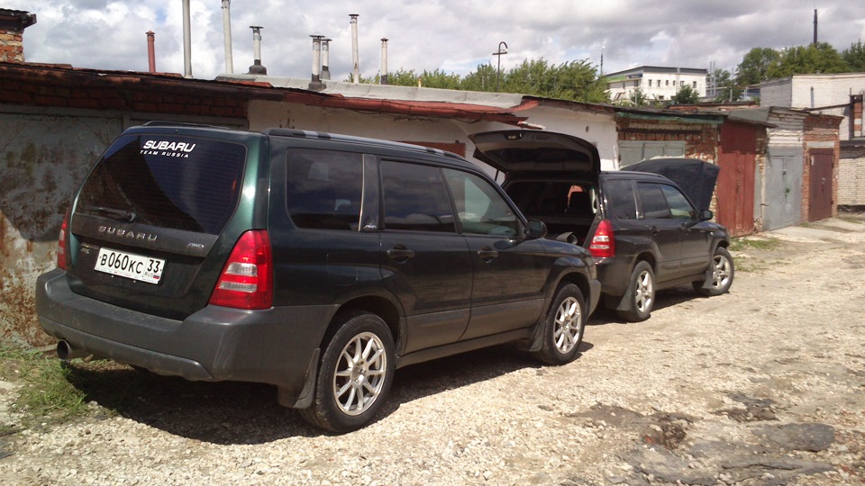 Спойлер Syms — Subaru Forester (SG), 2,5 л, 2003 года | стайлинг | DRIVE2