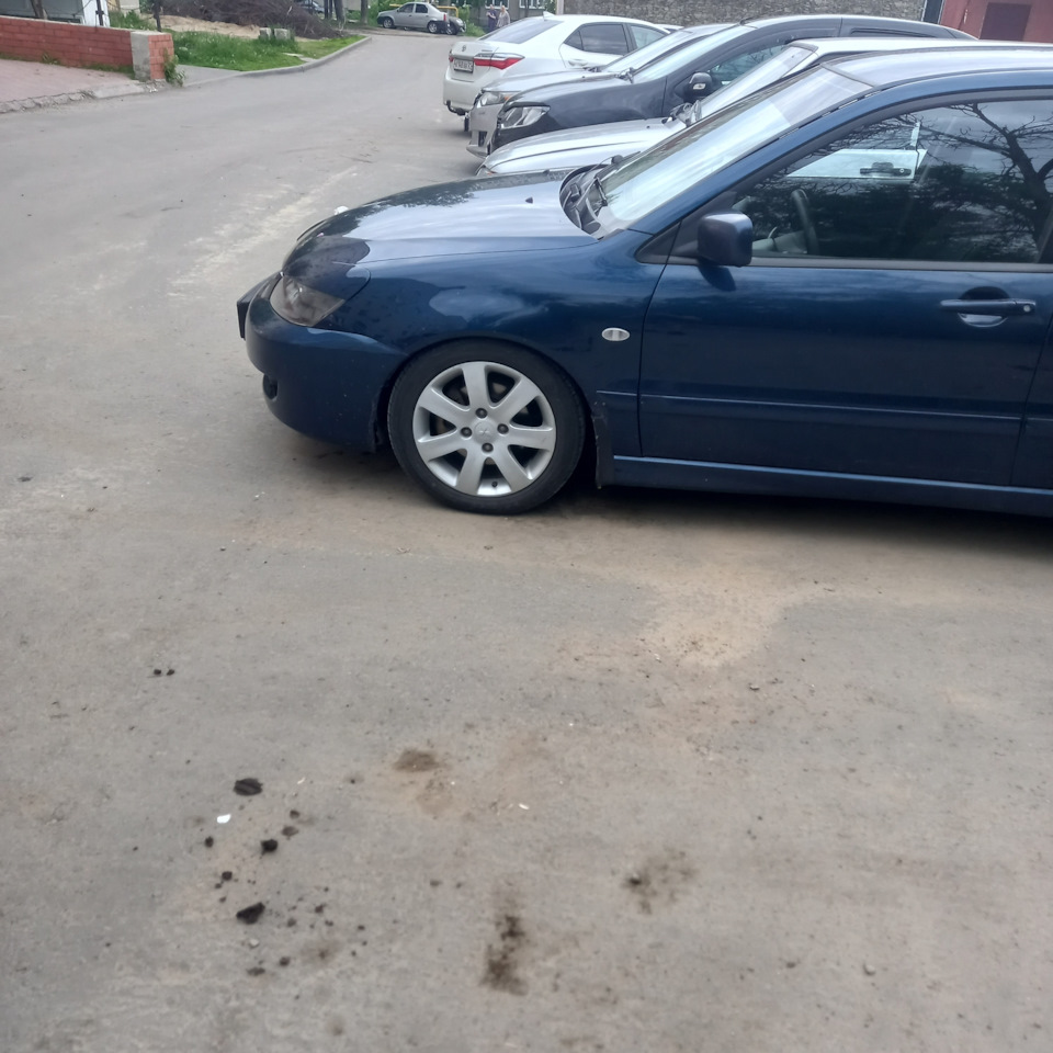 Замена пружин и ремонт рулевой рейки. — Mitsubishi Lancer IX, 1,6 л ...