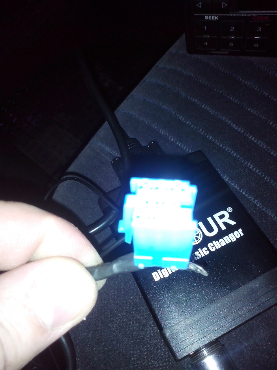 Адаптер Yatour YT-M06 и его подключение к магнитоле Audi Concert Plus — Audi A6 (C4), 2,6 л ...