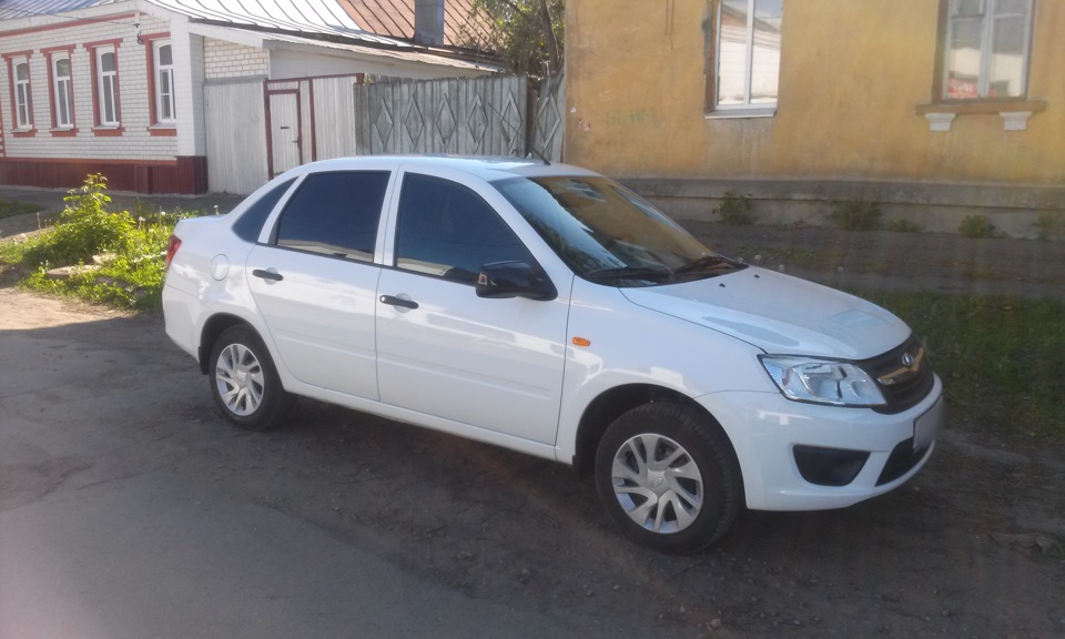 Все бывает в первый раз… — Lada Гранта (1G), 1,6 л, 2015 года | мойка ...