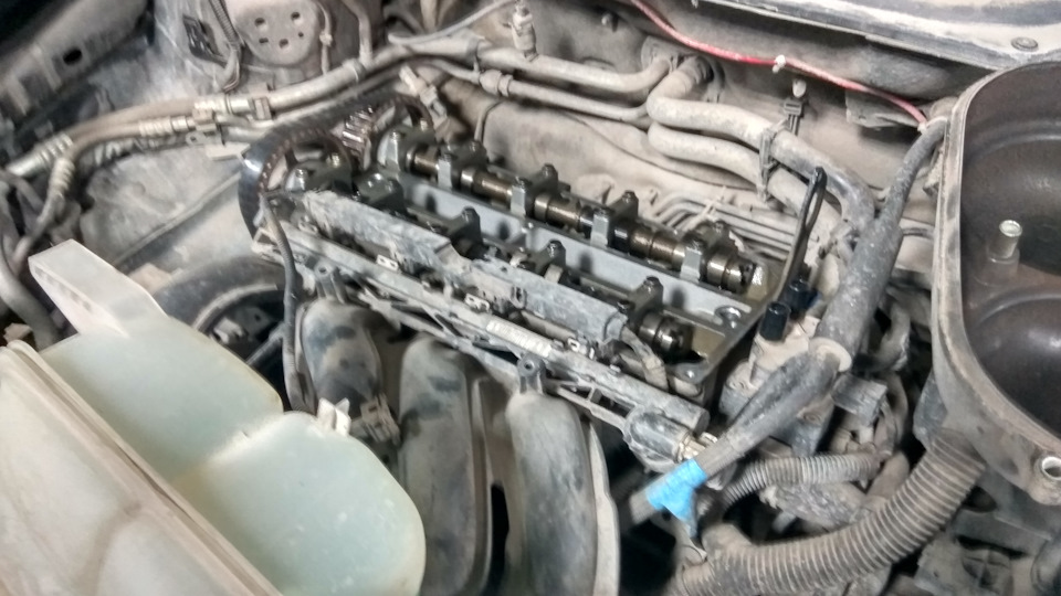 ГРМ, навесное, ролики, сальники, помпа + шаровые О_о + рейка — Volvo ...