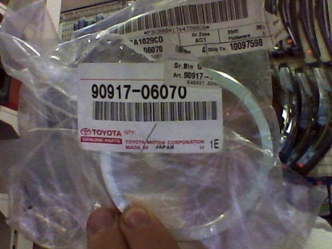 9091706070 Кольцо глушителя TOYOTA (66*79*5) TOYOTA LEXUS | Запчасти на ...