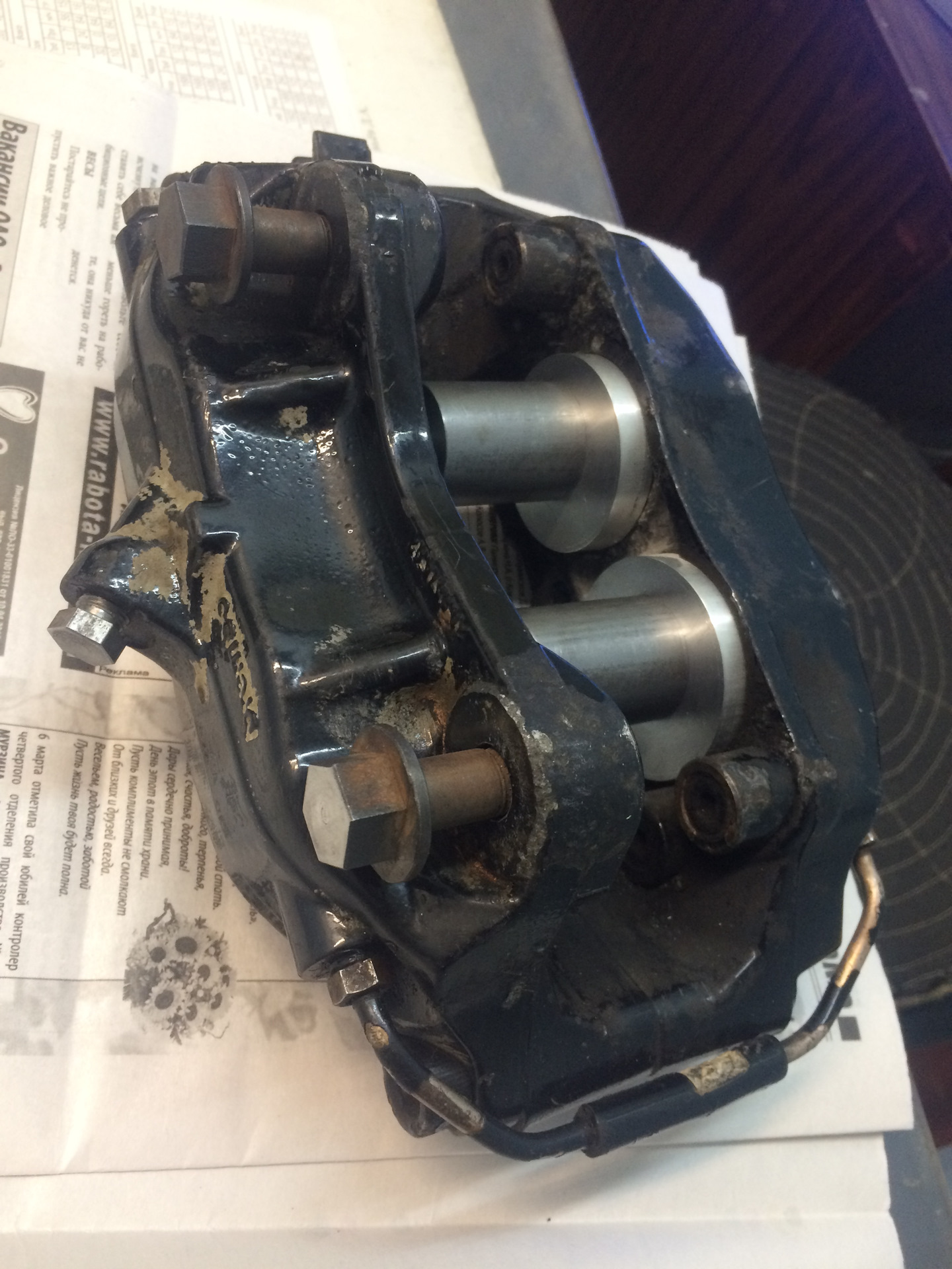 Запчасти для установкии Brembo от е38 — Mitsubishi Lancer IX, 1,6 л ...