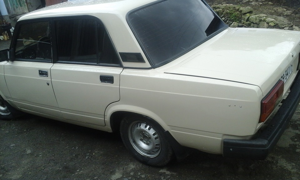 Про бампера — Lada 2107, 1,6 л, 1986 года | фотография | DRIVE2