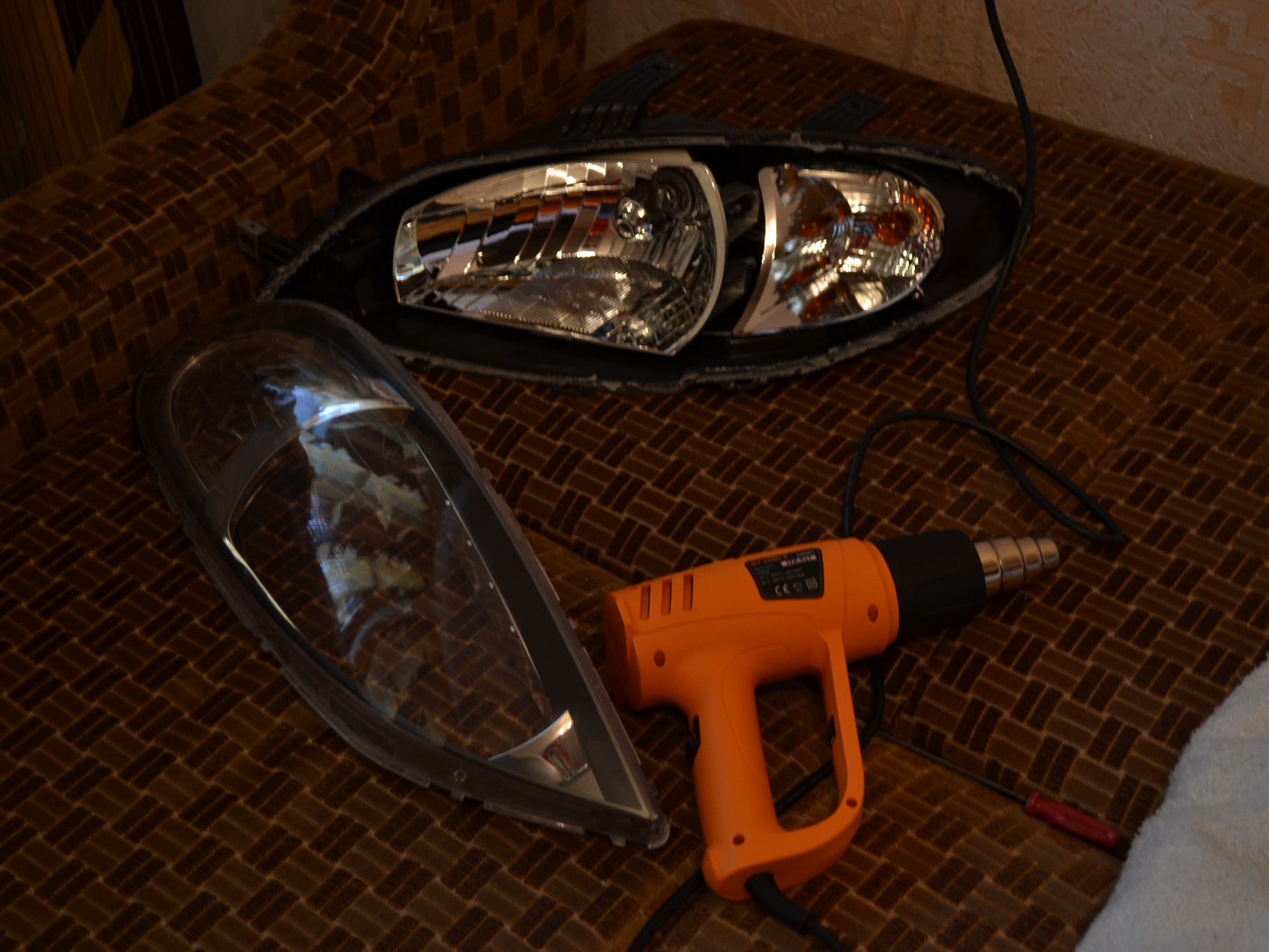 Доработка передних фар под свой вкус) Часть 2 — Chevrolet Lacetti 5D, 1 ...