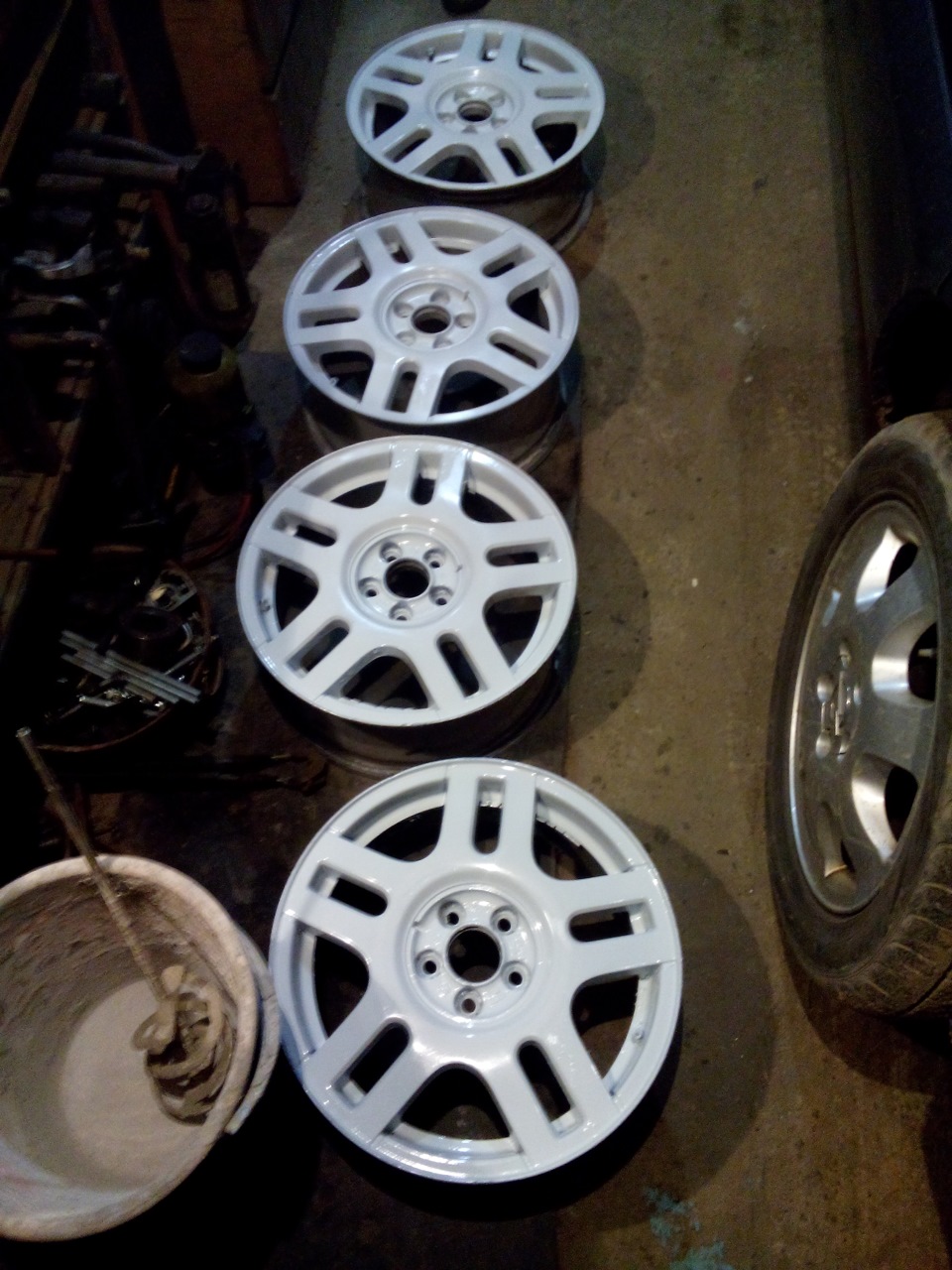 Ronal r 16 — Volkswagen Golf Mk4, 1,9 л, 1998 года | колёсные диски ...