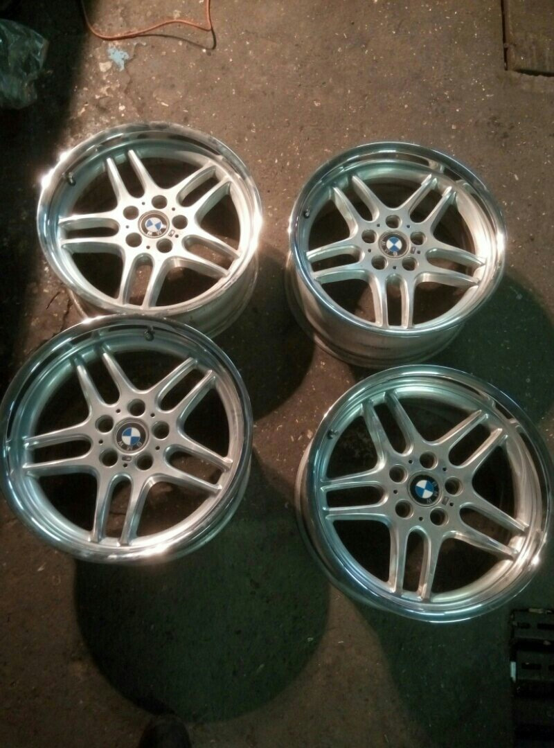 37-style M paralell WHEELS — BMW 5 series (E34), 3,5 л, 1990 года ...