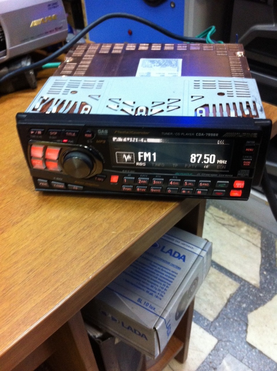 Аппарат ALPINE 7998 продан! — Peugeot 207, 1,6 л, 2008 года | автозвук ...