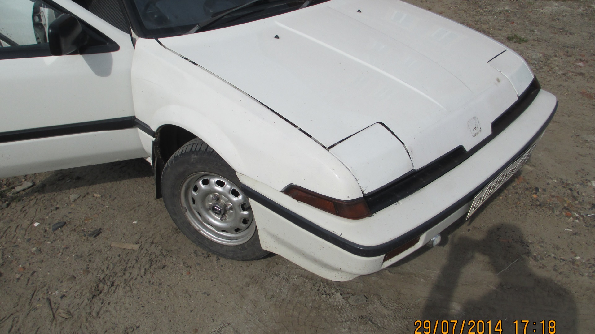 Honda Integra (AV/DA1-DA3) 1.6 бензиновый 1988 | белая тигра на DRIVE2