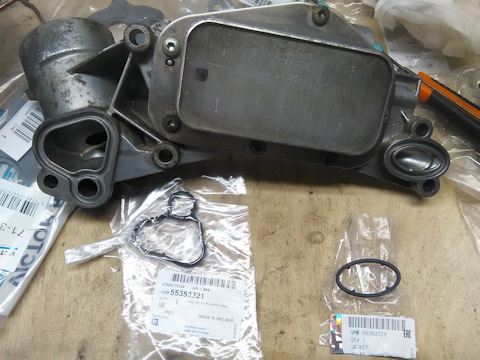 55353319 Прокладка корпуса масляного фильтра GM | Запчасти на DRIVE2