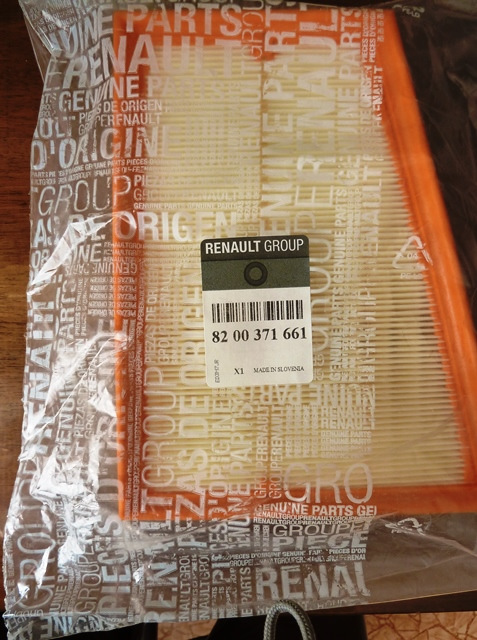 8200371661 Элемент фильтра возд RENAULT | Запчасти на DRIVE2
