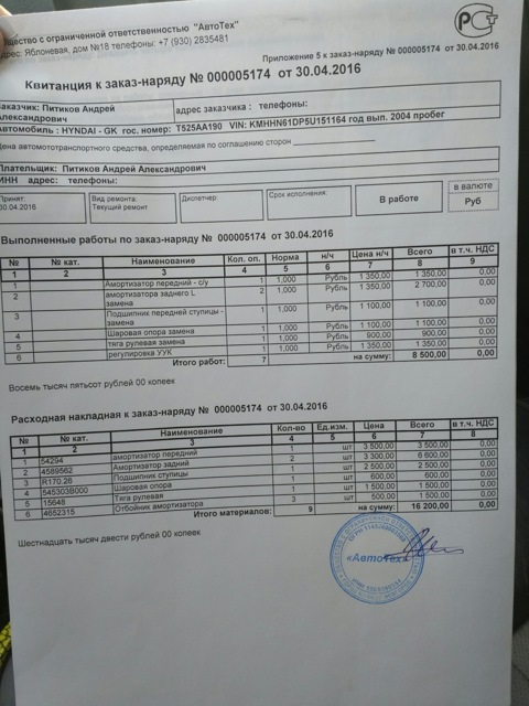 545303B000 ШАРОВАЯ ОПОРА KIA HYUNDAI | Запчасти на DRIVE2