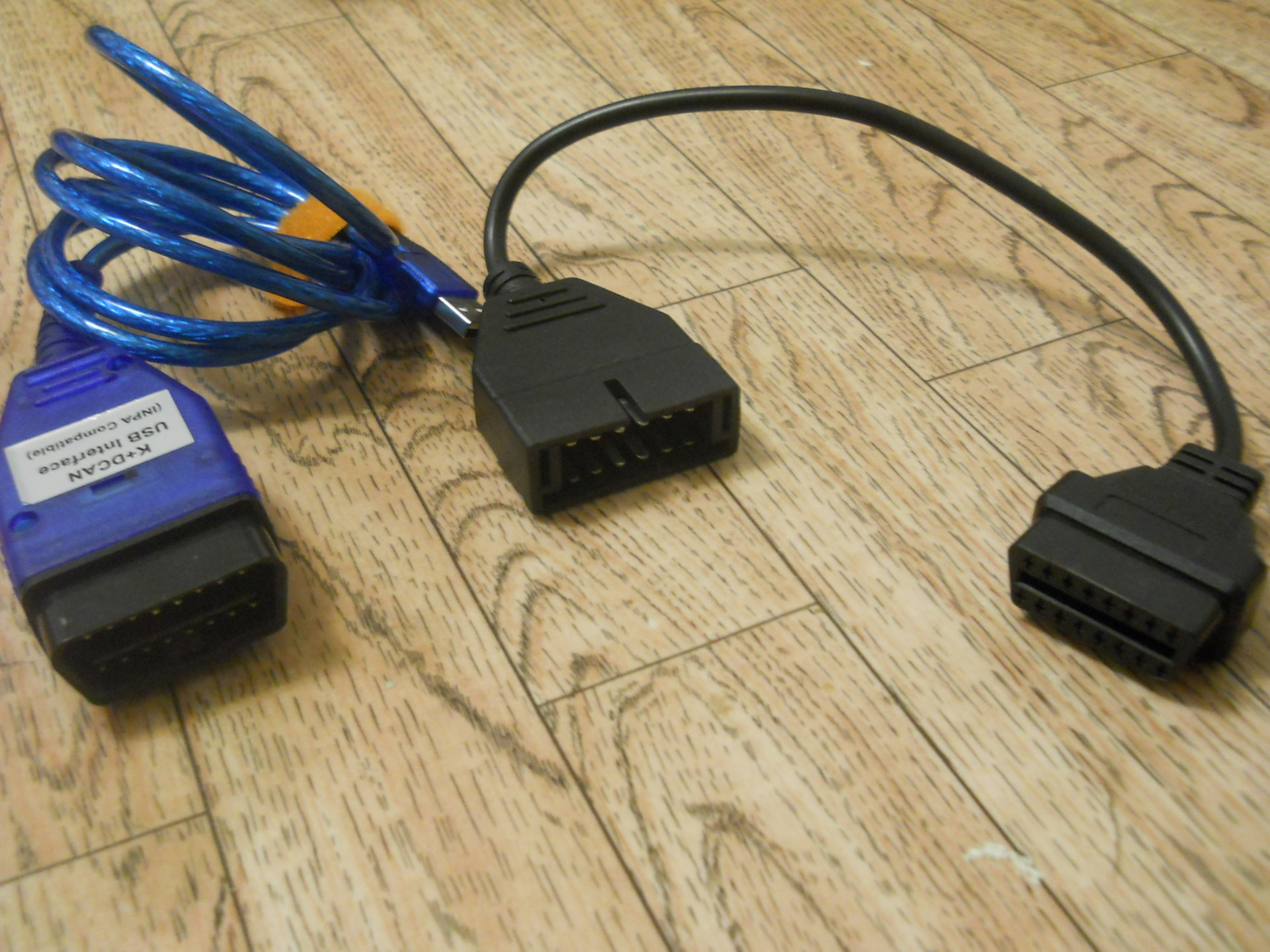 Шнур для диагностики авто. — Lada Baltic, 1,5 л, 1997 года ...