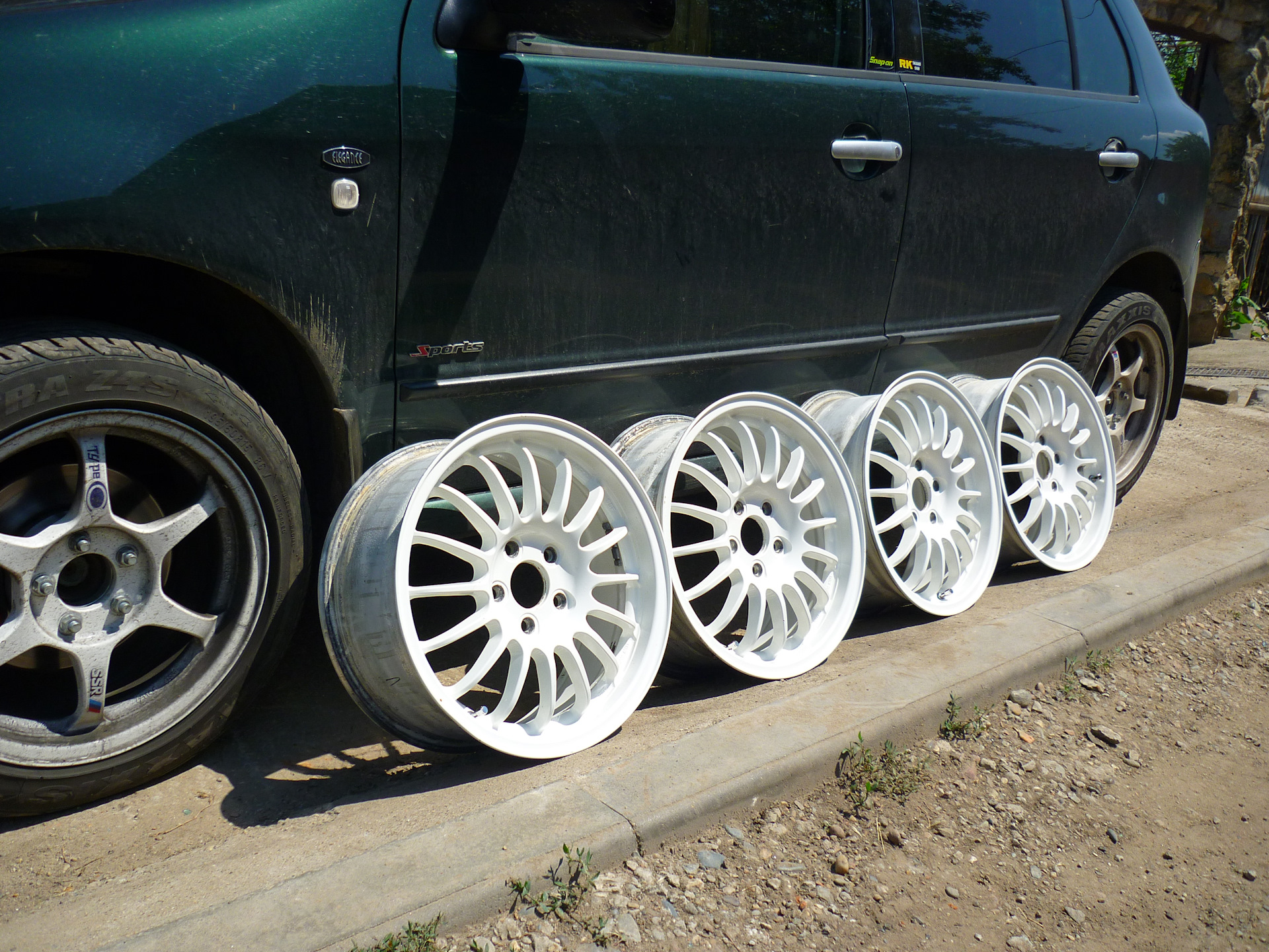 Купил диски "SLIK" и теперь продаю "SSR CP-F Sprint Hart". — Skoda ...