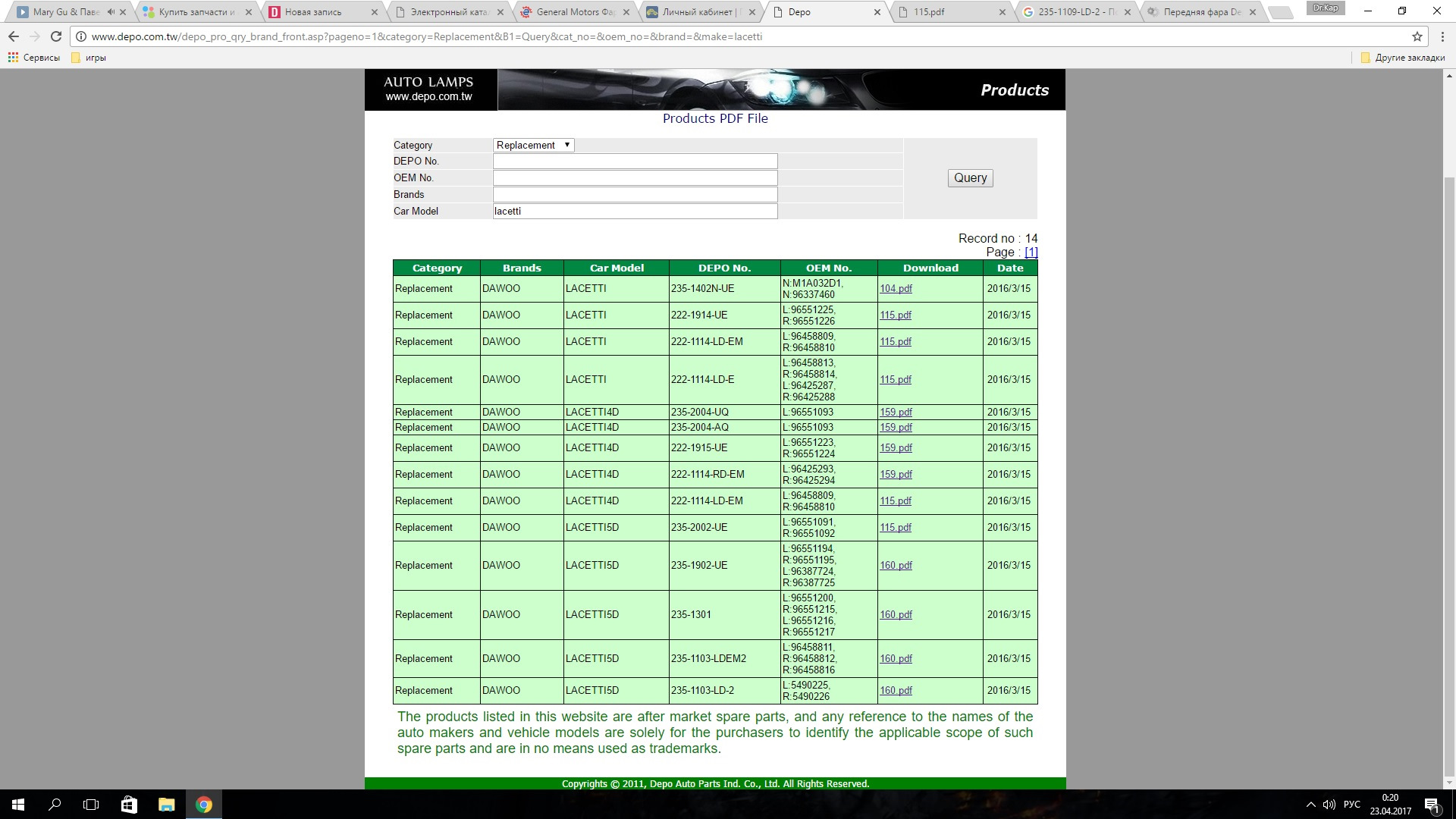 Знакомые глазки… — Chevrolet Lacetti 5D, 1,6 л, 2007 года | наблюдение ...