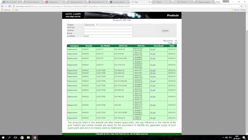 Знакомые глазки… — Chevrolet Lacetti 5D, 1,6 л, 2007 года | наблюдение ...