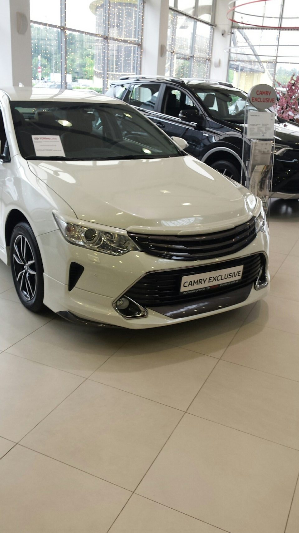 Вот такая морда у дилерского эксклюзива — Toyota Camry (XV50), 2 л ...