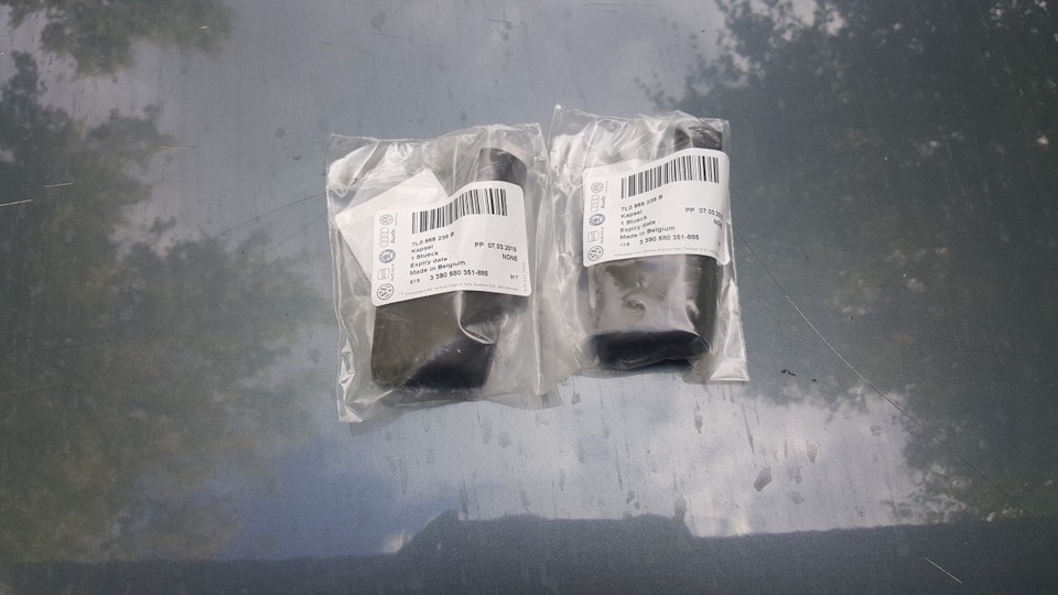 Дорабатываем стайлинг дворников) — Volkswagen Touareg (1G), 3,2 л, 2005 ...